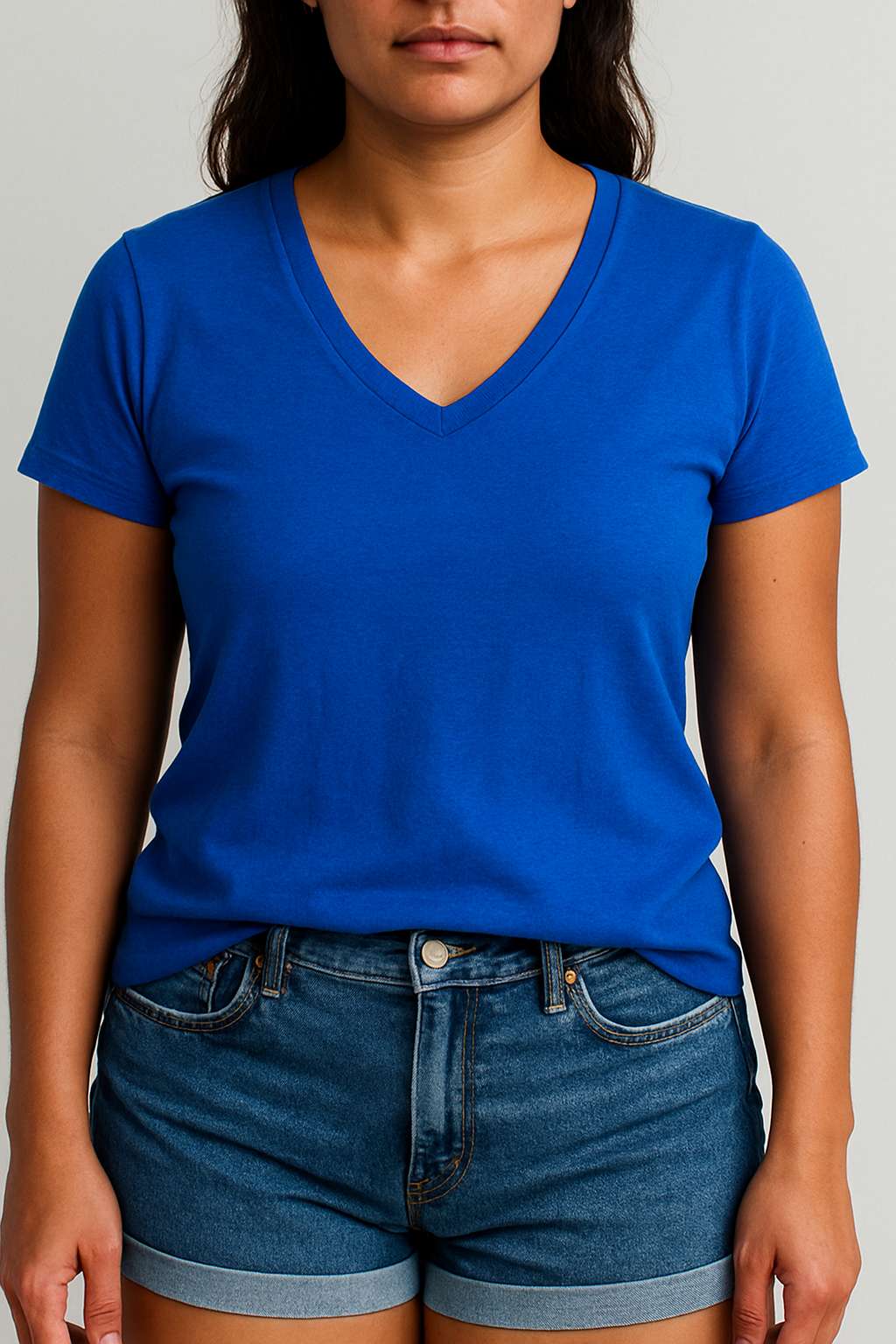 T-shirt Col V Uni - Taaroa shop